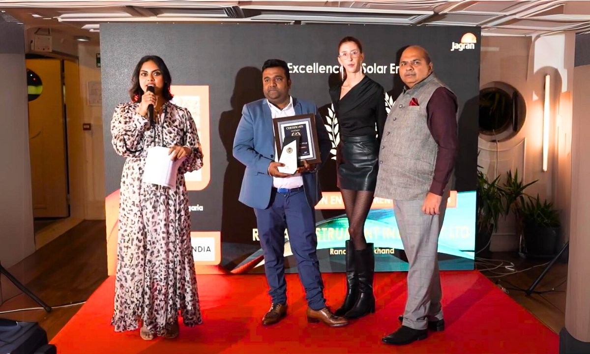 Mr. Anish Rajgaria, Royal Instrument India Pvt. Ltd | Excellence in Solar Energy - Jagran ...